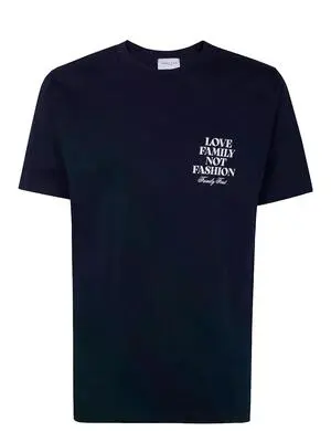 FAMILY FIRST Logo-print T-shirt - Blue