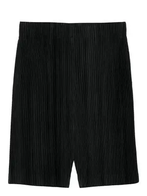 Issey Miyake Plissé Shorts - Black