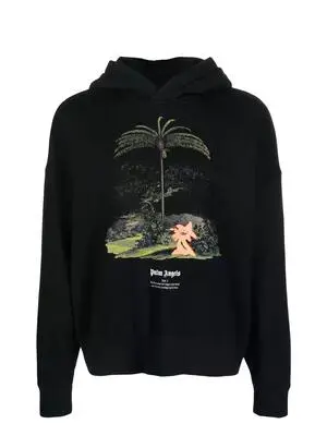 Palm Angels Enzo From The Tropics Hoodie - Black