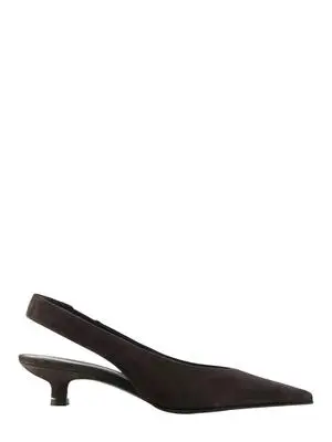 NOTABENE Eleonora Pointed-toe Slingback Pumps - Brown
