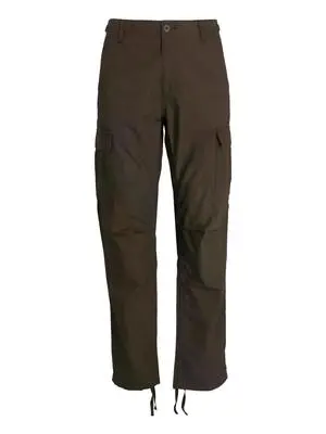Carhartt Work In Progress Mid-rise Cotton Cargo Pants - Brown