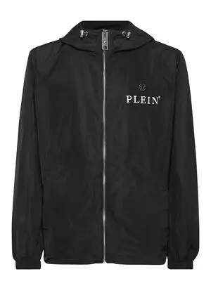 Philipp Plein Hexagon Windbreaker Jacket - Black
