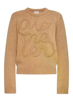 Moncler Logo-embroidered Cotton Sweatshirt - Brown