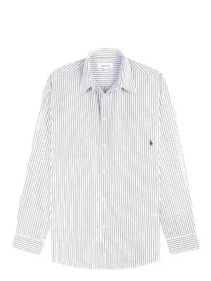 SPORTY & RICH Cotton Shirt - Blue