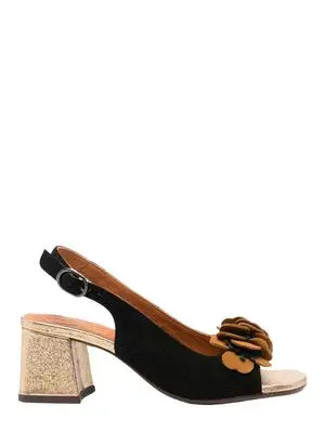 Chie Mihara 60mm Lilola Sandals - Black