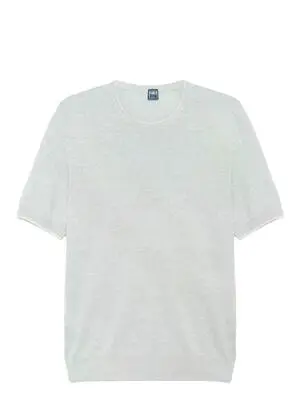 Fedeli Knitted T-shirt - Blue
