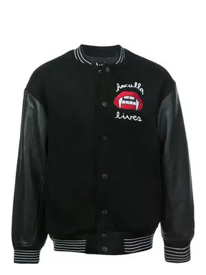 HACULLA. Lost Breed Patch Bomber Jacket - Black