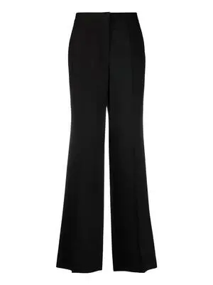 Stella McCartney Wool Flared Trousers - Black
