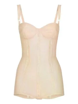 Dolce & Gabbana Bustier Bodysuit - Neutrals