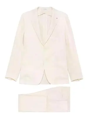 Tagliatore Linen Suit - Neutrals