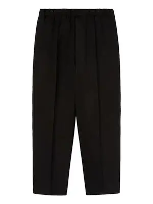 JIL SANDER Tailored Wide-leg Trousers - Black