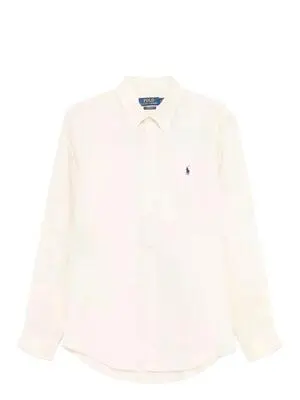 Polo Ralph Lauren Polo Pony-embroidered Shirt - Neutrals