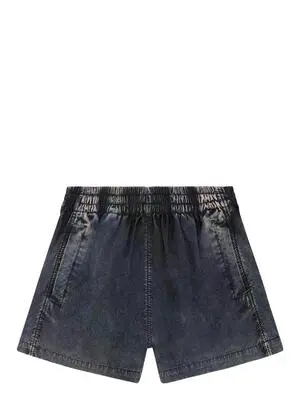 DIESEL® S-ound Elasticated-waistband Denim Shorts - Blue