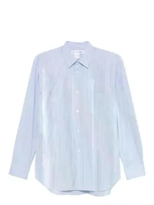 Comme Des Garçons Striped Shirt - Blue