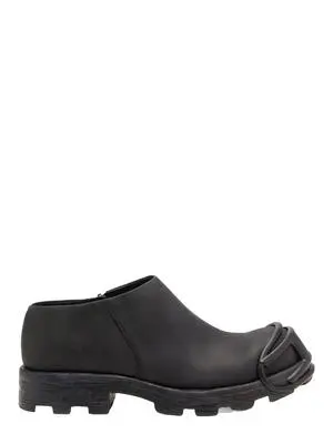 DIESEL® D-hammer Ab D Leather Boots - Black