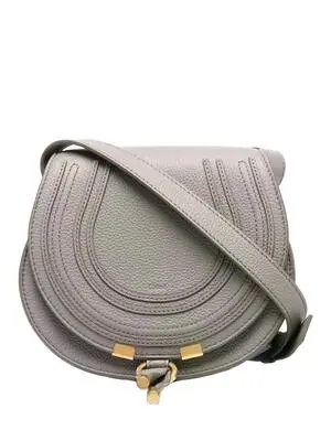 Chloé Marcie Saddle Bag - Grey
