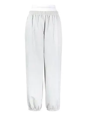 Alexander Wang Layered-design Track Pants - Grey