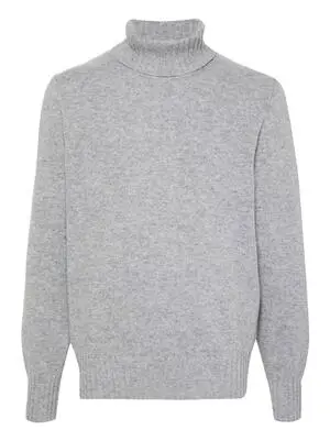 DOPPIAA Aamintore Roll Neck Sweater - Grey