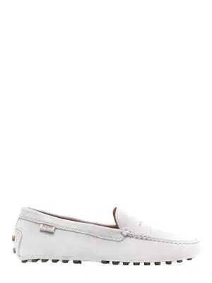 TOD'S Gommino Driving Loafers - Grey