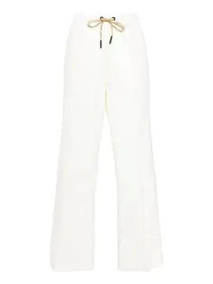 Moncler Elasticated-waist Cotton Track Pants - Neutrals