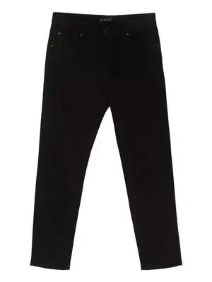 MANUEL RITZ Logo-Patch Jeans Black