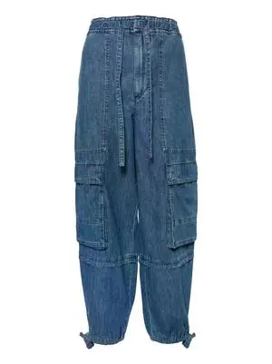 MARANT ETOILE Ivy High-rise Wide-leg Jeans - Blue