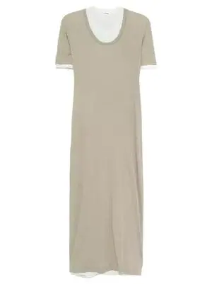 JIL SANDER Cotton Midi Dresses Pack Of Three - Green