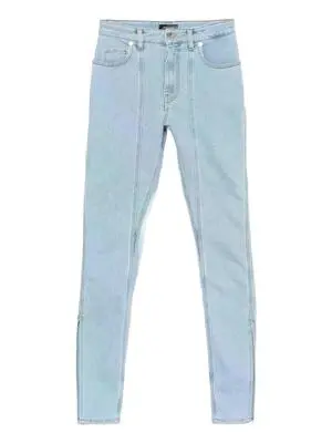 MUGLER Seam-detail Jeans - Blue