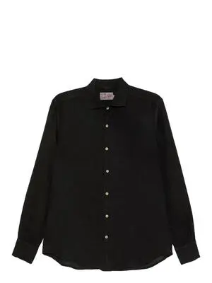 MC2 SAINT BARTH Pamplona Classic Shirt Black