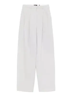 Theory Double-pleat Trousers - Grey