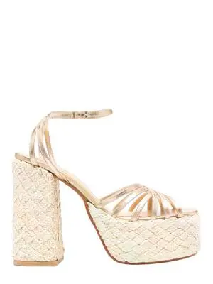 CastaÑer Farah 130mm Sandals - Gold