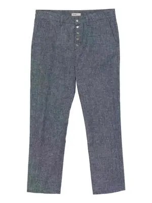 Herno Press-stud Fastening Jeans - Blue