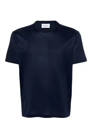 D4.0 Cotton T-shirt Blue