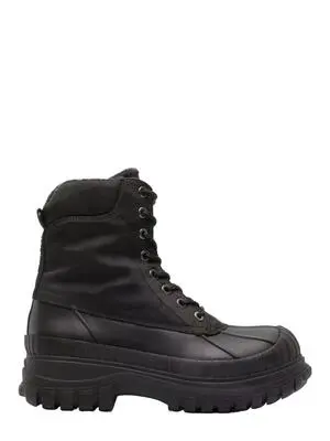 GANNI Lace-up Ankle Boots - Black