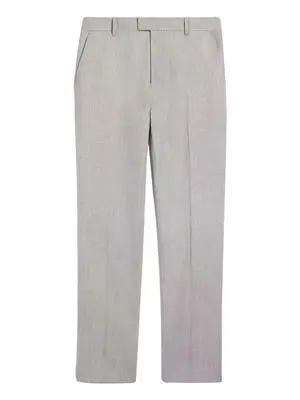 AMI Paris Tailored Virgin Wool Trousers - Grey