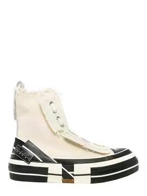 Y’s Lace-up Hi-top Sneakers - Neutrals