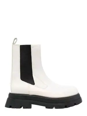 Ash Elasticated Ankle Boots - Neutrals