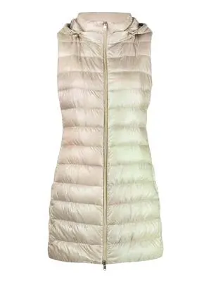 Herno Goose-down Padded Gilet - Neutrals