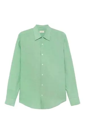 FURSAC Classic-collar Shirt - Green