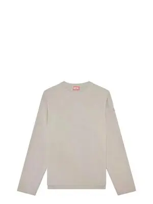DIESEL® S-macsis-od Cotton Sweatshirt - Grey
