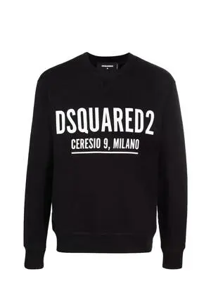 Dsquared2 Logo-print Sweatshirt - Black