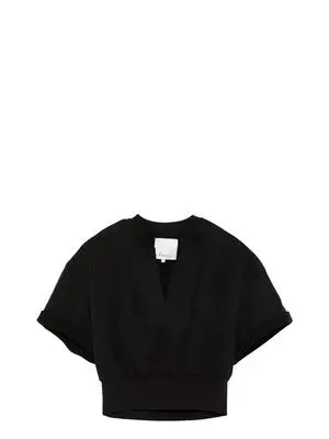 3.1 Phillip Lim Cropped Top - Black