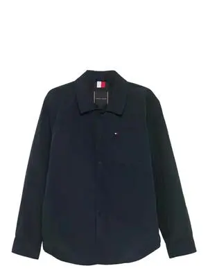 Tommy Hilfiger Logo-print Padded Jacket - Blue