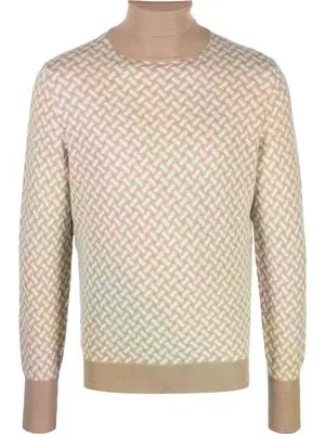 DRUMOHR Biscottino Cashmere Jumper - Brown