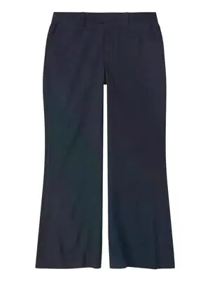Closed Wharton Cropped Flared Trousers - Brown