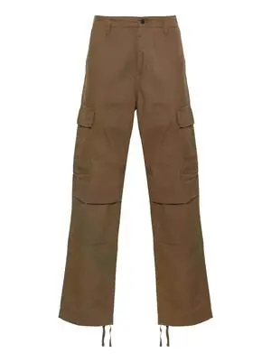 Carhartt Work In Progress Chocolate Cargo Trousers - Brown