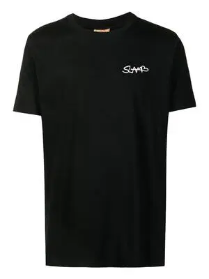AMIR SLAMA Monster-print T-shirt - Black