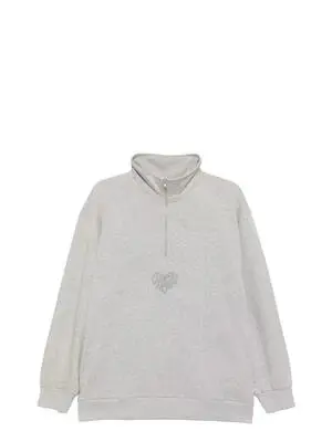 OFF DUTY Half-zip Sweatshirt - Grey