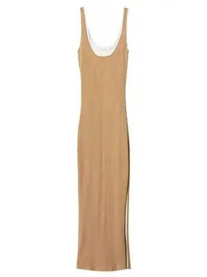 TWINSET Trompe-l'oeil Knitted Dress - Neutrals