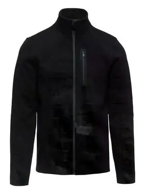 Aztech Mountain Matterhorn Zip-up Sweater - Black